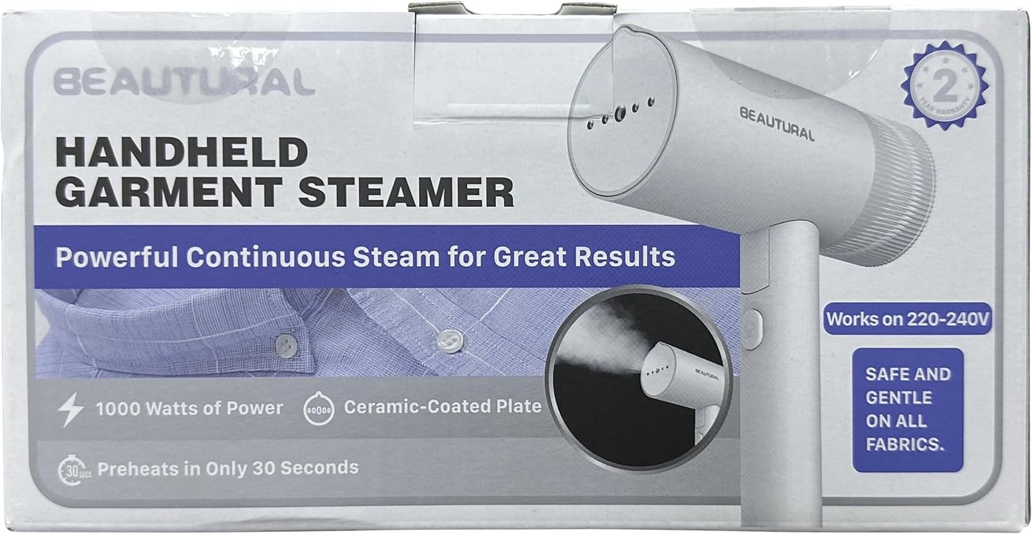 BEAUTURAL Clothes Steamer Review - Colormazen