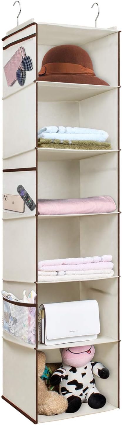Univivi Hanging Wardrobe Storage Organiser Review - Colormazen