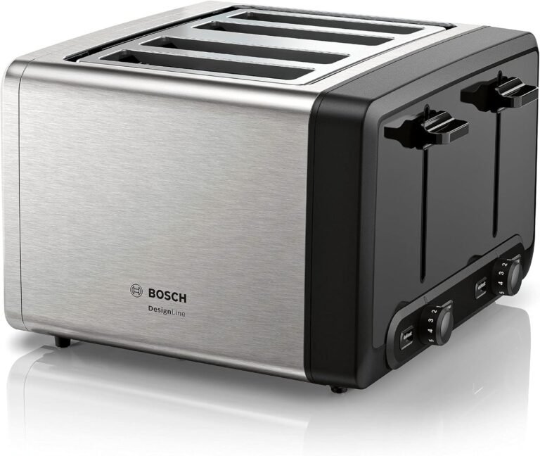 Bosch DesignLine Plus TAT4P440GB 4 Slot Toaster Review - Colormazen