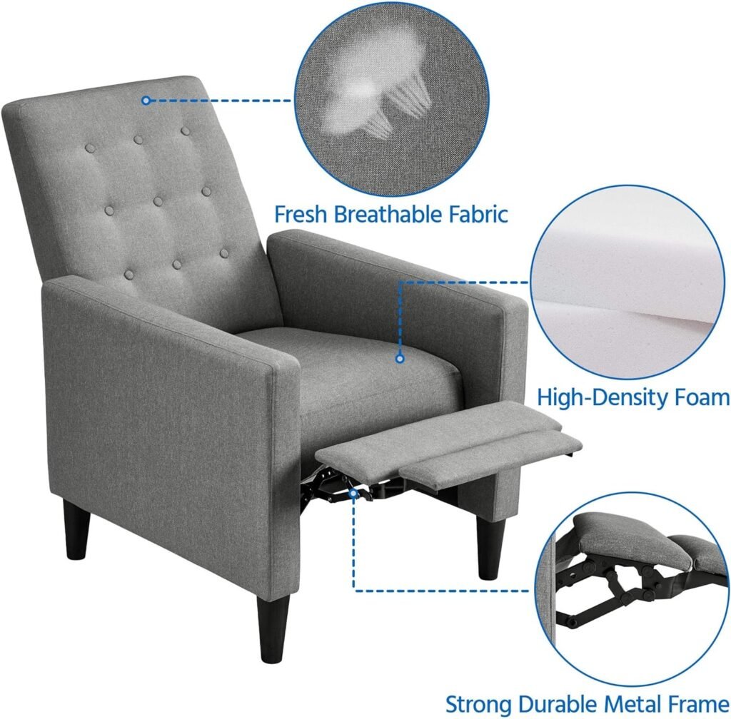 Yaheetech Reclining Chair Review - Colormazen