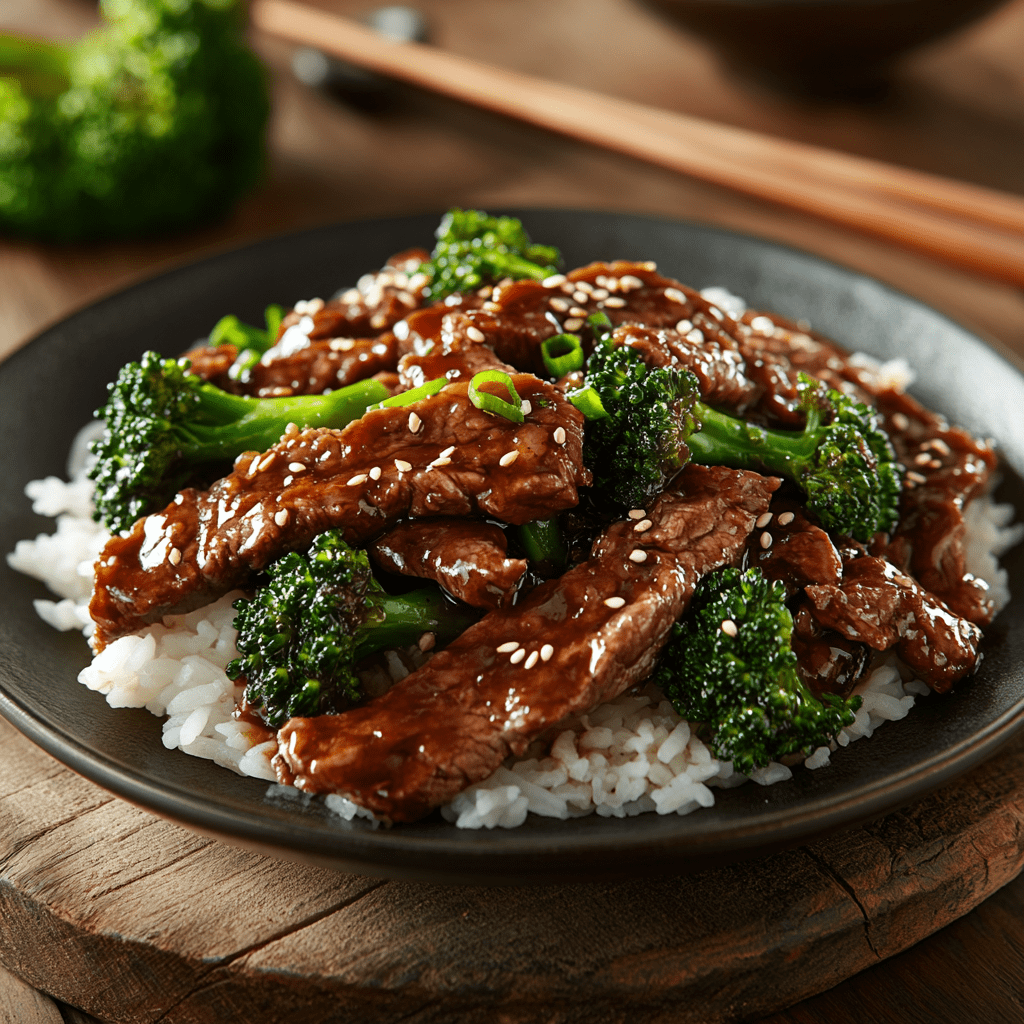 Sizzling Soy-Glazed Beef and Broccoli Recipe - Colormazen