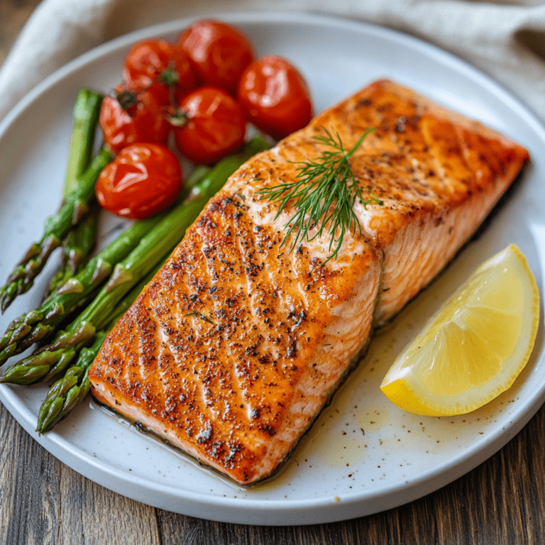 Crispy Air Fryer Salmon Fillets - Colormazen
